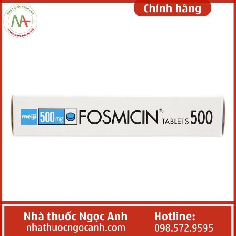 Thuốc Fosmicin Tablets 500 mg là thuốc gì, giá bao nhiêu, mua ở đâu?