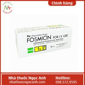 Fosfomycin thuộc nhóm kháng sinh nào, là thuốc gì, chỉ định?