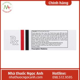 Thuốc Fucidin H 15g có bôi mắt được không, giá bao nhiêu, mua ở đâu