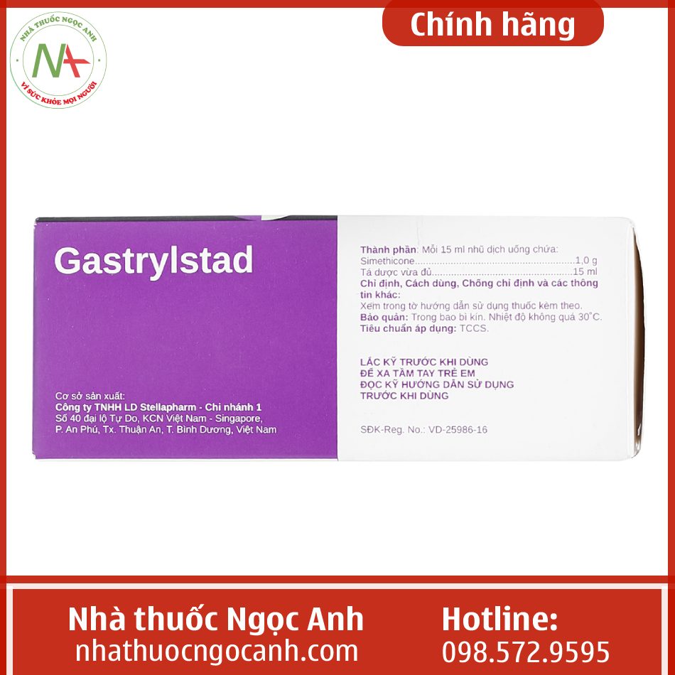 Thuốc Gastrylstad Stella là thuốc gì, giá bao nhiêu, mua ở đâu?