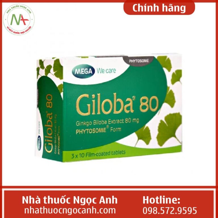 Thuốc Giloba 80 là thuốc gì, có tốt không, giá bao nhiêu, mua ở đâu