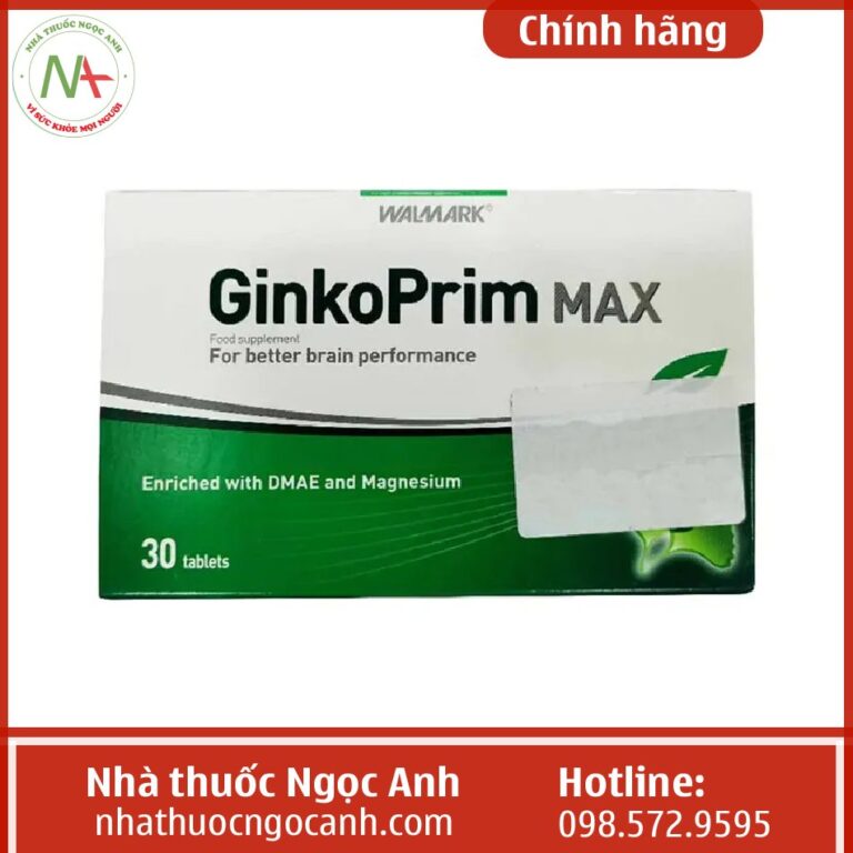 GinkoPrim Smart 120mg Walmark (30 viên) giá bao nhiêu, mua ở đâu