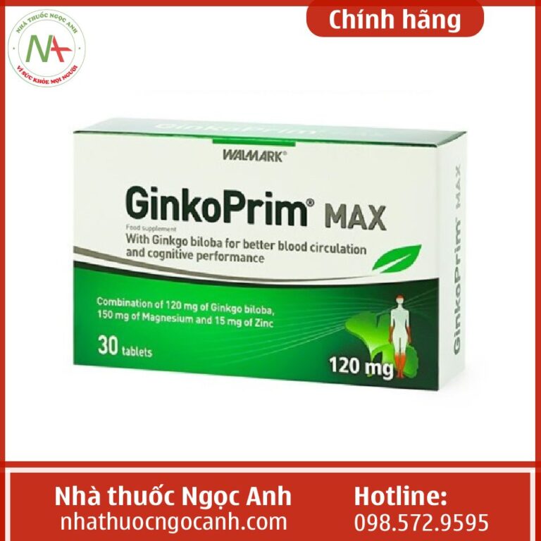 GinkoPrim Smart 120mg Walmark (30 viên) giá bao nhiêu, mua ở đâu