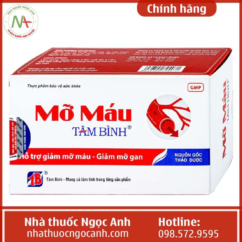 Thuốc Mỡ Máu Tâm Bình có tốt không, giá bao nhiêu, mua ở đâu?