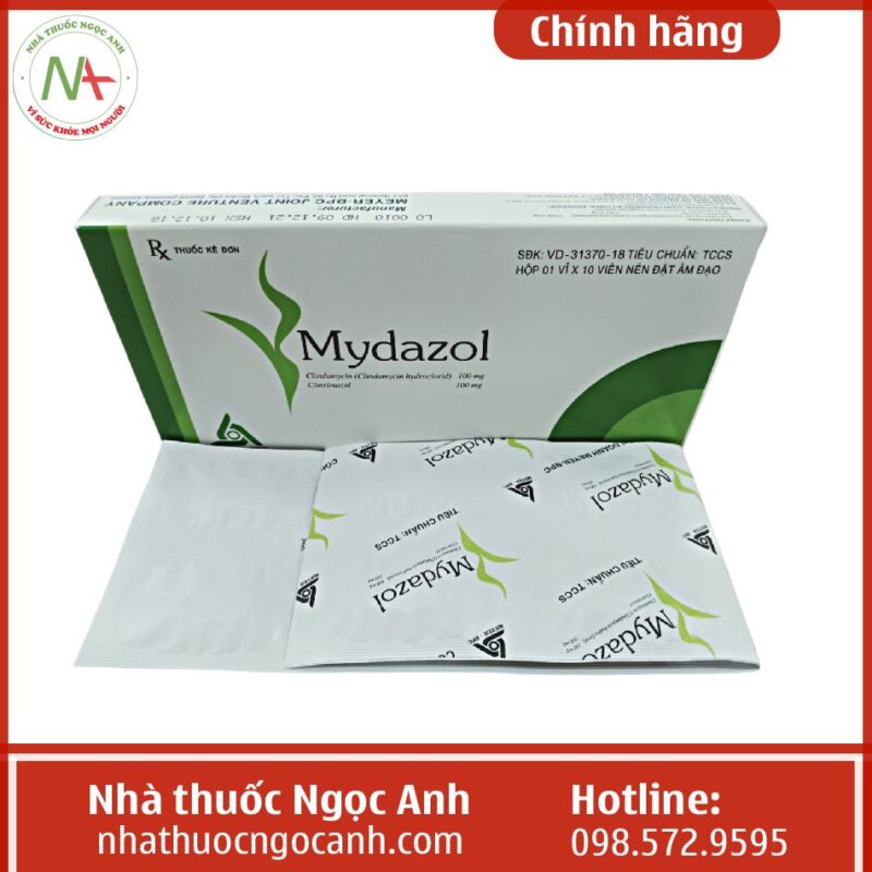 Thuốc Mydazol là thuốc gì, tác dụng gì, giá bao nhiêu, mua ở đâu?