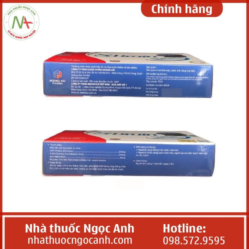Thuốc S Brain là thuốc gì, có tác dụng gì, giá bao nhiêu, mua ở đâu