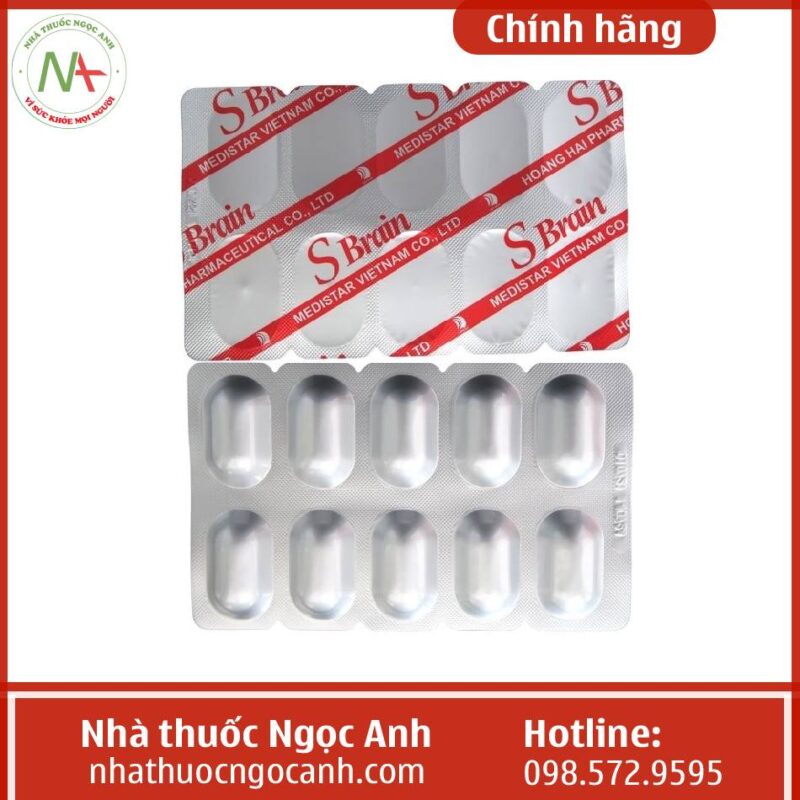 Thuốc S Brain là thuốc gì, có tác dụng gì, giá bao nhiêu, mua ở đâu