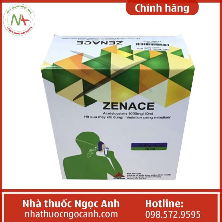Thuốc Zenace 10ml dạng khí dung là thuốc gì, giá bao nhiêu, mua ở đâu