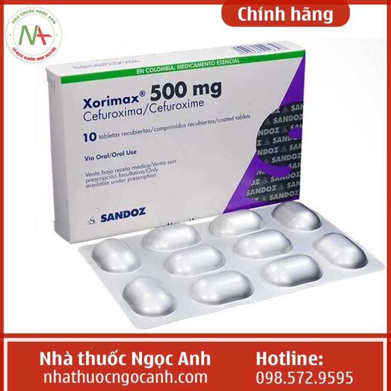 Thuốc Xorimax 500mg bầu uống được không, giá bao nhiêu, mua ở đâu?