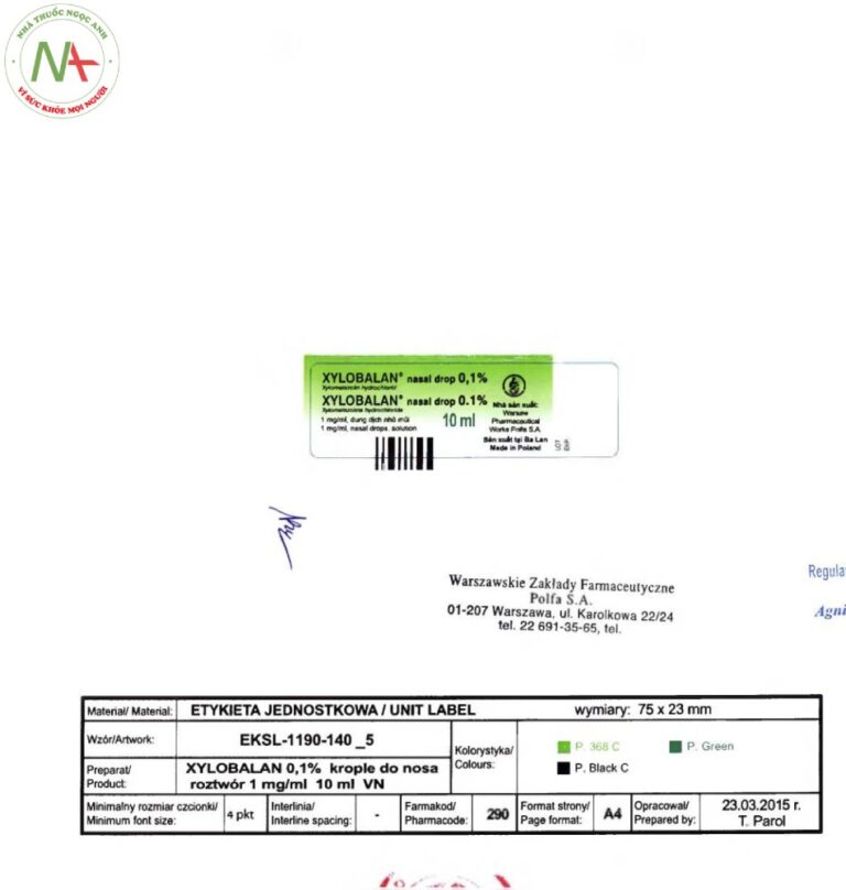 Thuốc nhỏ mũi Xylobalan Nasal Drop 0,1% giá bao nhiêu, mua ở đâu?