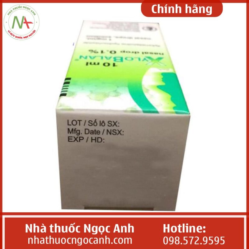 Thuốc nhỏ mũi Xylobalan Nasal Drop 0,1% giá bao nhiêu, mua ở đâu?