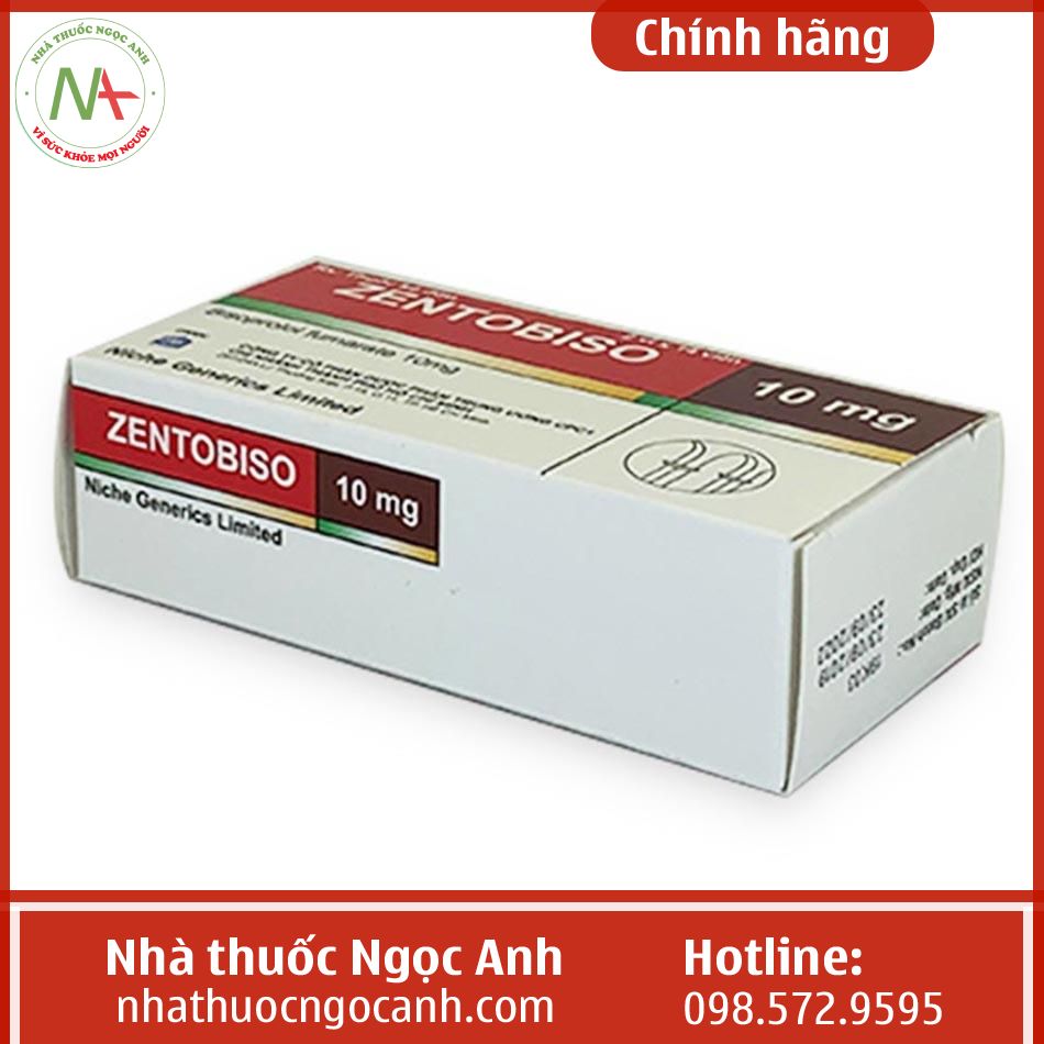 Thuốc Zentobiso 10mg là thuốc gì? Giá bao nhiêu? Mua ở đâu?