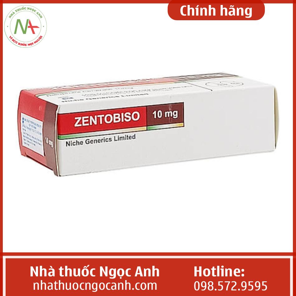 Thuốc Zentobiso 10mg là thuốc gì? Giá bao nhiêu? Mua ở đâu?
