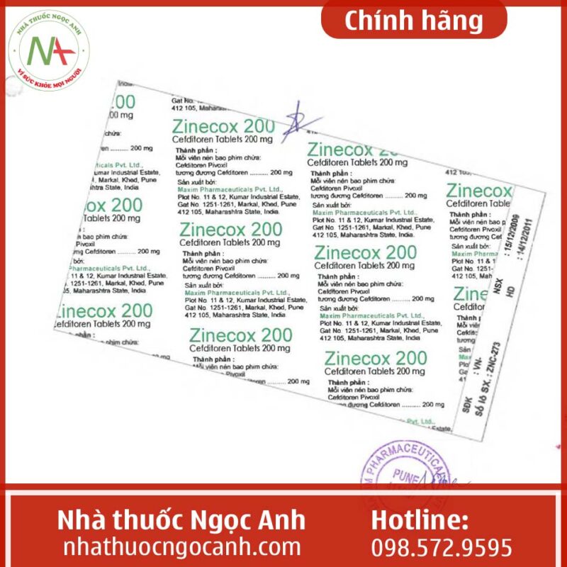 Thuốc Zinecox 200 là thuốc gì, có tác dụng gì, giá bao nhiêu, mua ở đâu?