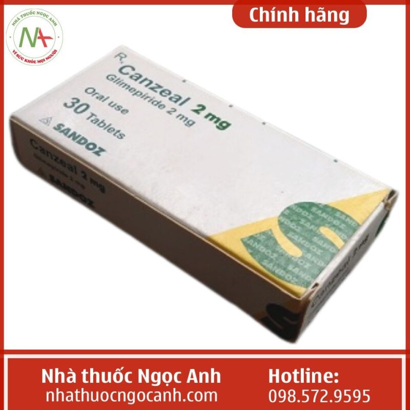 Thuốc Canzeal 2 mg là thuốc gì, có tác dụng gì, giá bao nhiêu, mua ở đâu