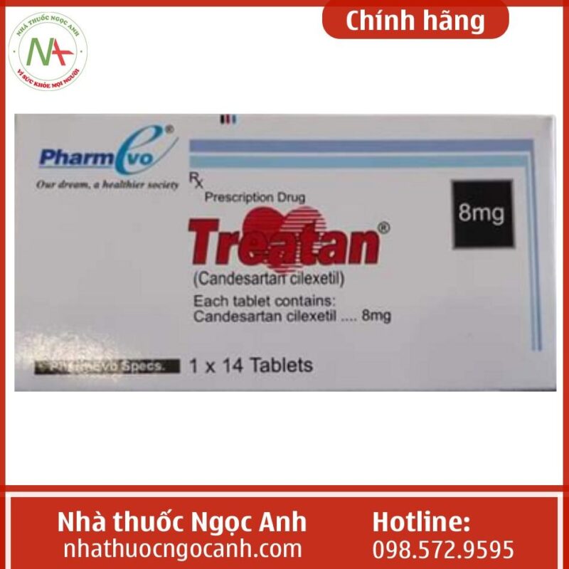 Thuốc Treatan 8 mg là thuốc gì, có tác dụng gì, giá bao nhiêu, mua ở đâu