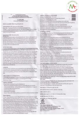 Thuốc Caplor 75mg là thuốc gì, có tác dụng gì, giá bao nhiêu, mua ở đâu