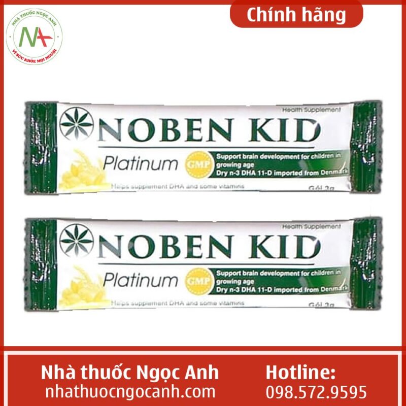 Cốm Noben Kid Platinum có lừa đảo không, giá bao nhiêu, mua ở đâu