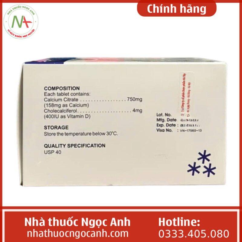 Thuốc Dicarbo Tablet 750mg là thuốc gì, giá bao nhiêu, mua ở đâu