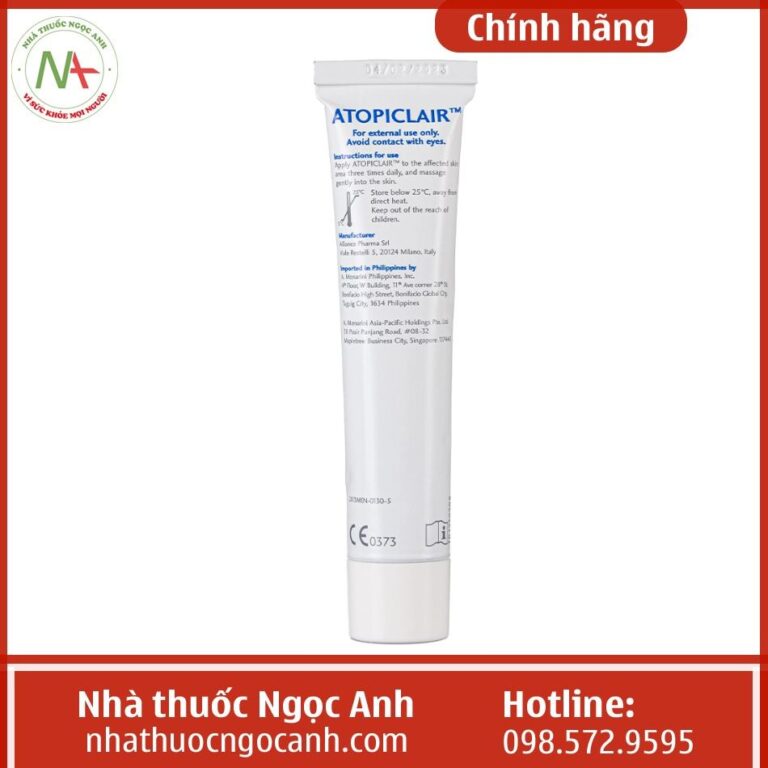 Atopiclair Cream có dùng được cho bà bầu không, giá bao nhiêu, mua ở đâu
