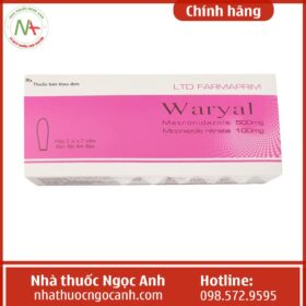 Thuốc đặt âm đạo Waryal mua ở đâu chính hãng? Giá bao nhiêu?