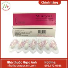 Thuốc đặt âm đạo Waryal mua ở đâu chính hãng? Giá bao nhiêu?