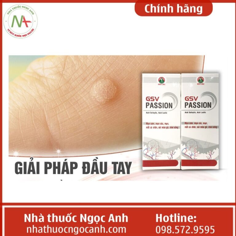 GSV Passion là thuốc gì, có tốt không, giá bao nhiêu, mua ở đâu?