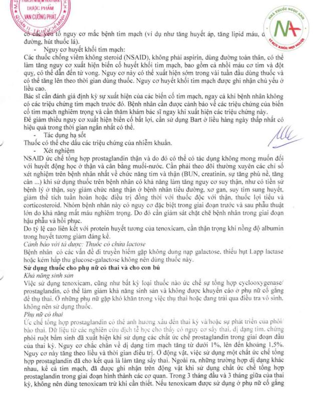 Thuốc Bart 20mg coated tablets liều dùng, giá bao nhiêu, mua ở đâu?