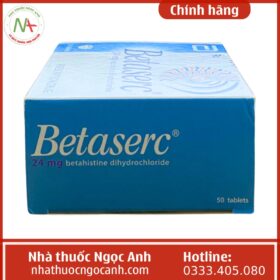 Thuốc Betaserc 24mg dùng trong bao lâu, giá bao nhiêu, mua ở đâu?