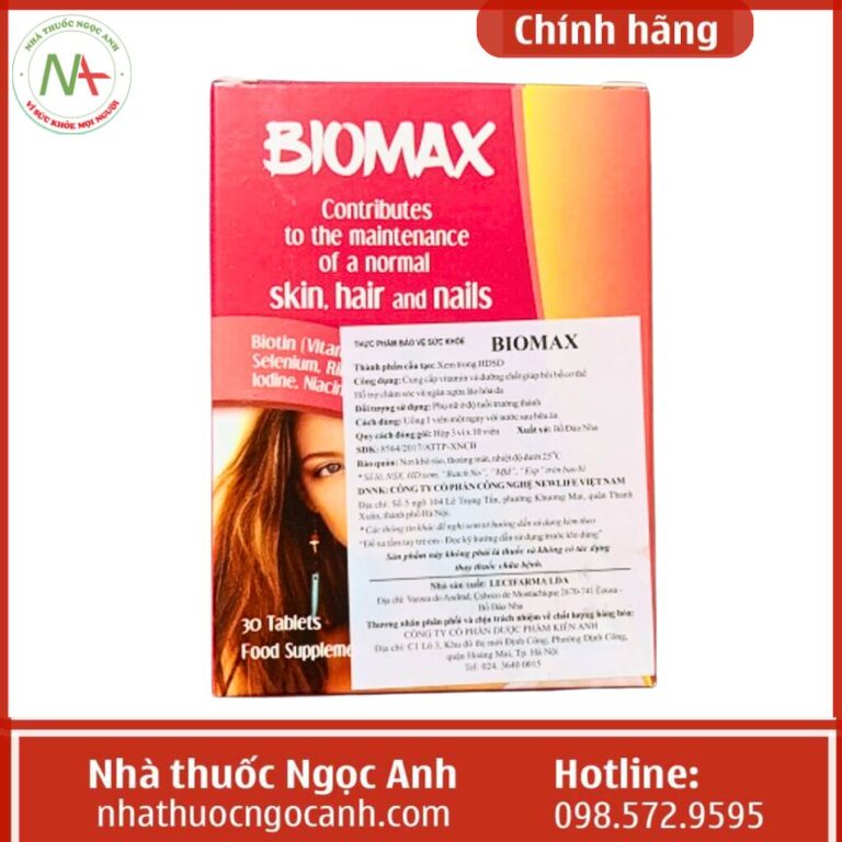Biomax Atisav Pharma là thuốc gì, giá bao nhiêu, mua ở đâu, tác dụng gì?