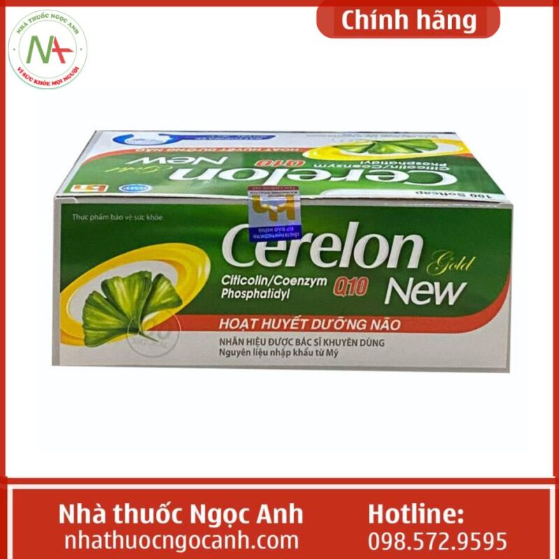Thuốc Cerelon Gold New là thuốc gì, mua ở đâu, giá bao nhiêu?