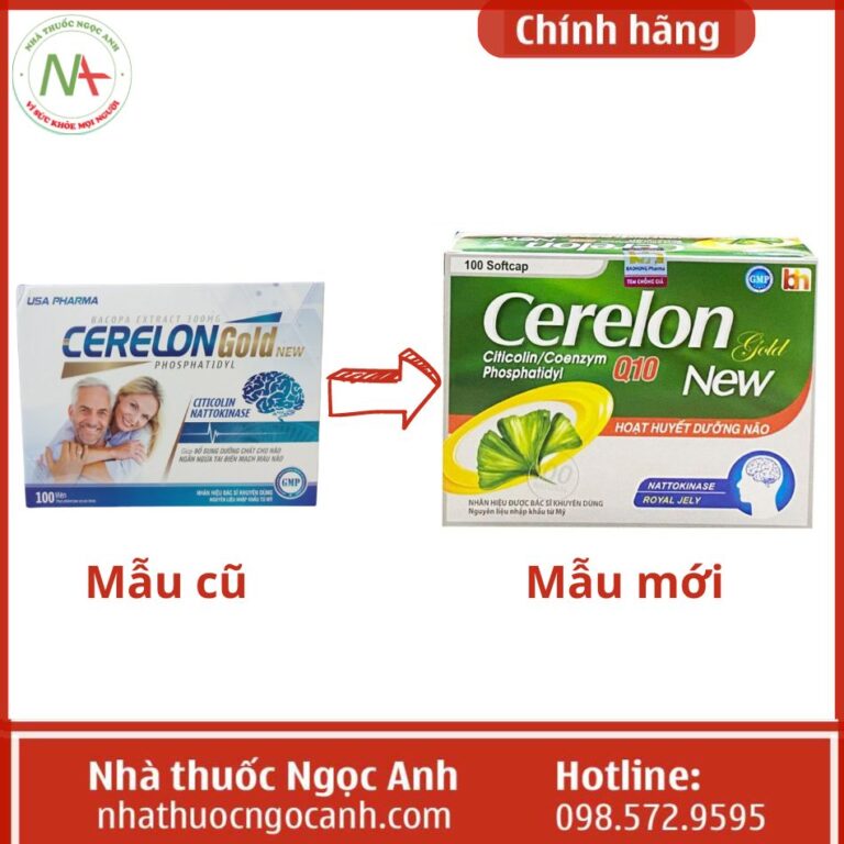 Thuốc Cerelon Gold New là thuốc gì, mua ở đâu, giá bao nhiêu?
