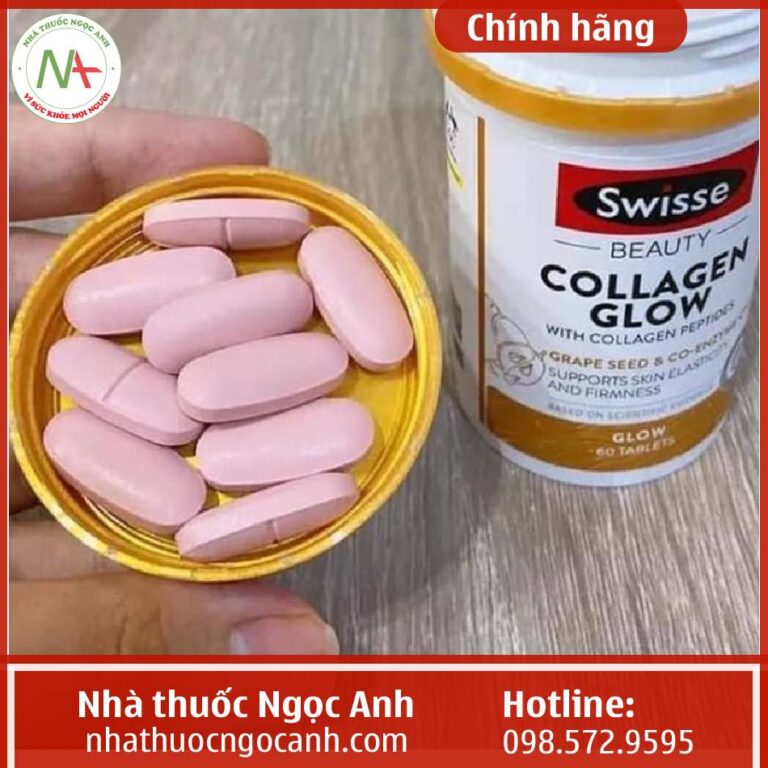 Collagen Glow Swisse hướng dẫn sử dụng, giá bao nhiêu, mua ở đâu?