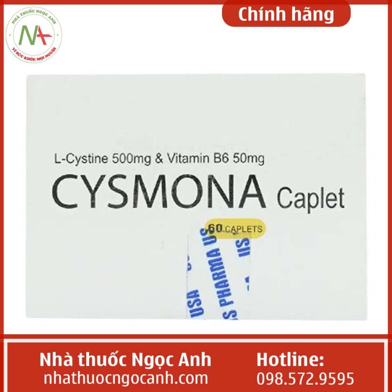 Thuốc Cysmona Caplet trị mụn không, giá bao nhiêu, mua ở đâu?