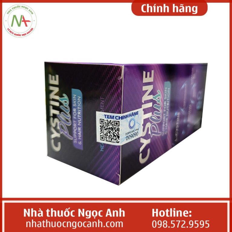 Viên uống Cystine Plus có tác dụng phụ gì, mua ở đâu, giá bao nhiêu