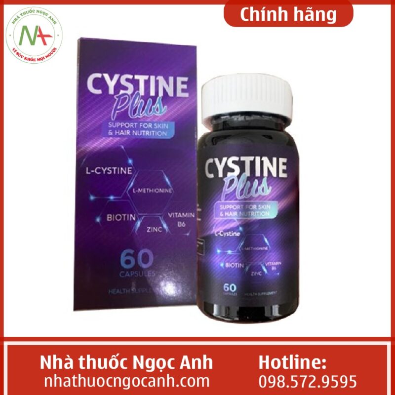 Viên uống Cystine Plus có tác dụng phụ gì, mua ở đâu, giá bao nhiêu