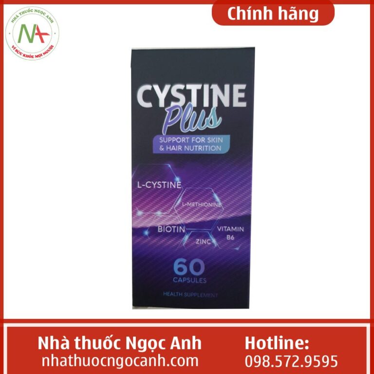 Viên uống Cystine Plus có tác dụng phụ gì, mua ở đâu, giá bao nhiêu