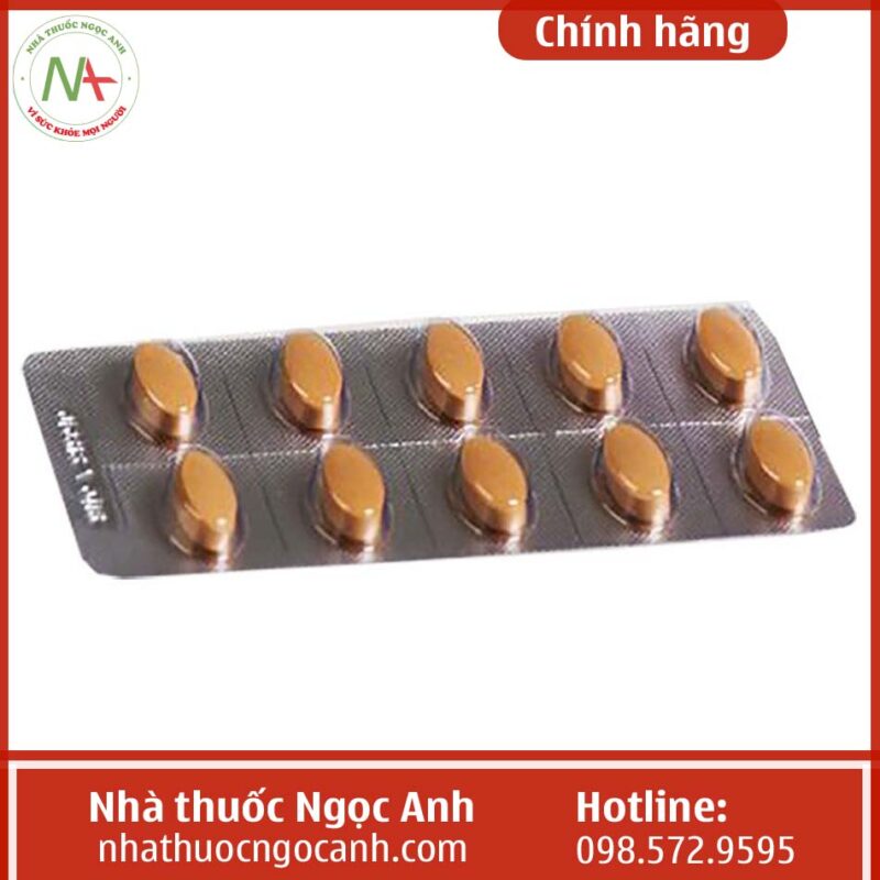 Thuốc Dacolfort 500mg có tác dụng gì, giá bao nhiêu, mua ở đâu?