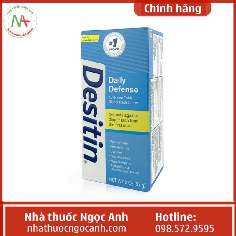 Thuốc Desitin Daily Defense là thuốc gì, giá bao nhiêu, mua ở đâu?