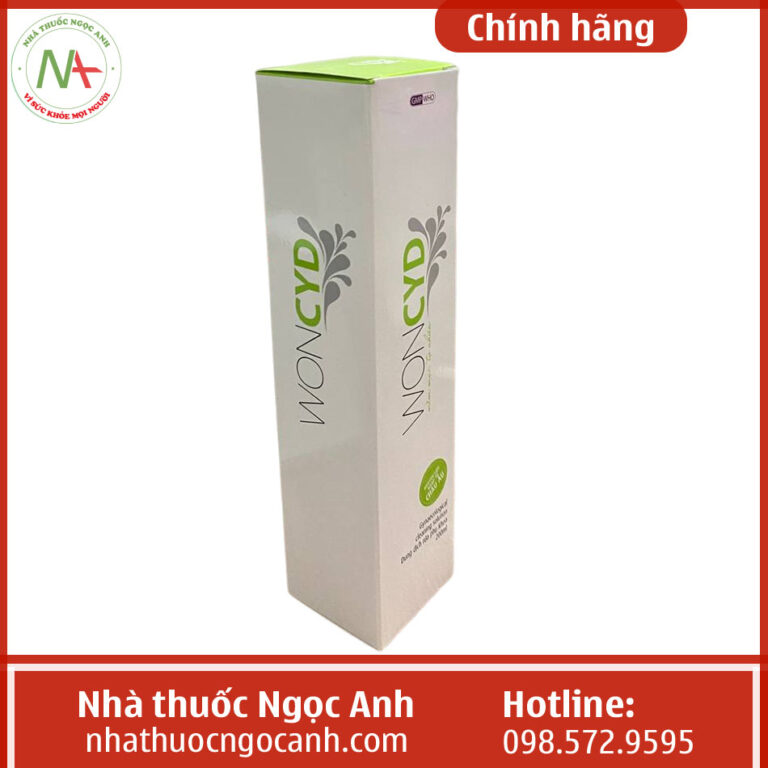 Dung dịch vệ sinh Woncyd 200ml có tốt không, mua ở đâu, giá bao nhiêu?