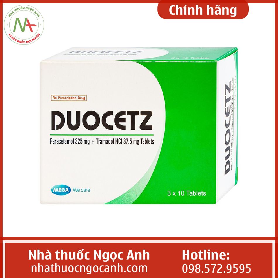 Thuốc Duocetz là thuốc gì, tác dụng gì, mua ở đâu, giá bao nhiêu?