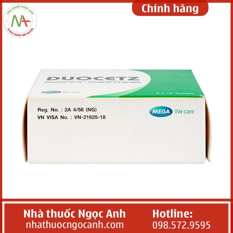 Thuốc Duocetz là thuốc gì, tác dụng gì, mua ở đâu, giá bao nhiêu?