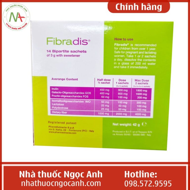 Fibradis là thuốc gì, uống trước hay sau ăn, mua ở đâu, giá bao nhiêu?