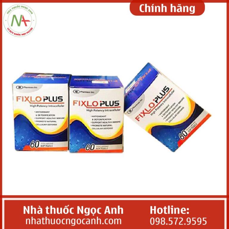 Thuốc Fixlo Plus là thuốc gì, có tốt không, giá bao nhiêu, mua ở đâu