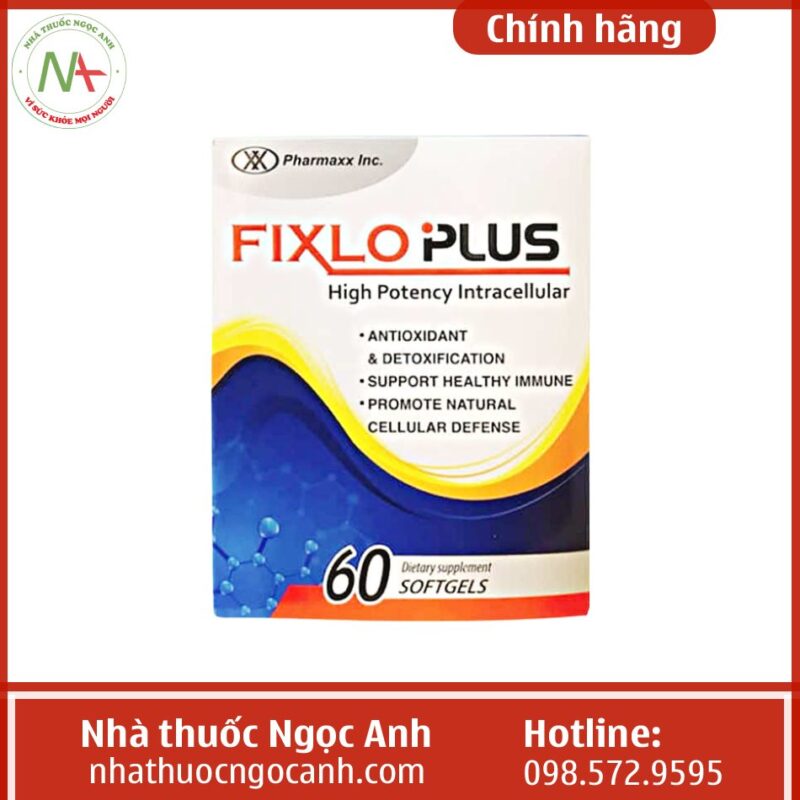 Thuốc Fixlo Plus là thuốc gì, có tốt không, giá bao nhiêu, mua ở đâu