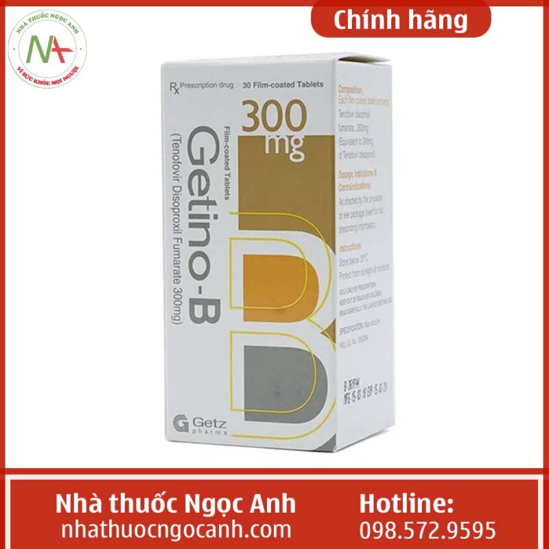 Thuốc Getino-B 300mg có tác dụng gì, giá bao nhiêu, mua ở đâu?