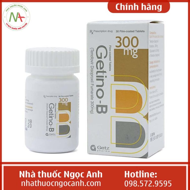 Thuốc Getino-B 300mg có tác dụng gì, giá bao nhiêu, mua ở đâu?