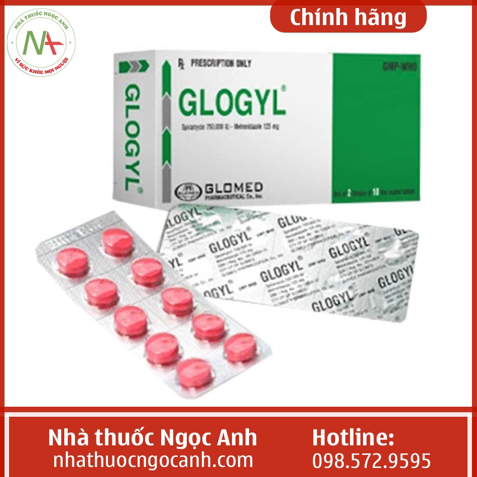 Thuốc Glogyl Glomed có tác dụng gì, mua ở đâu, giá bao nhiêu?