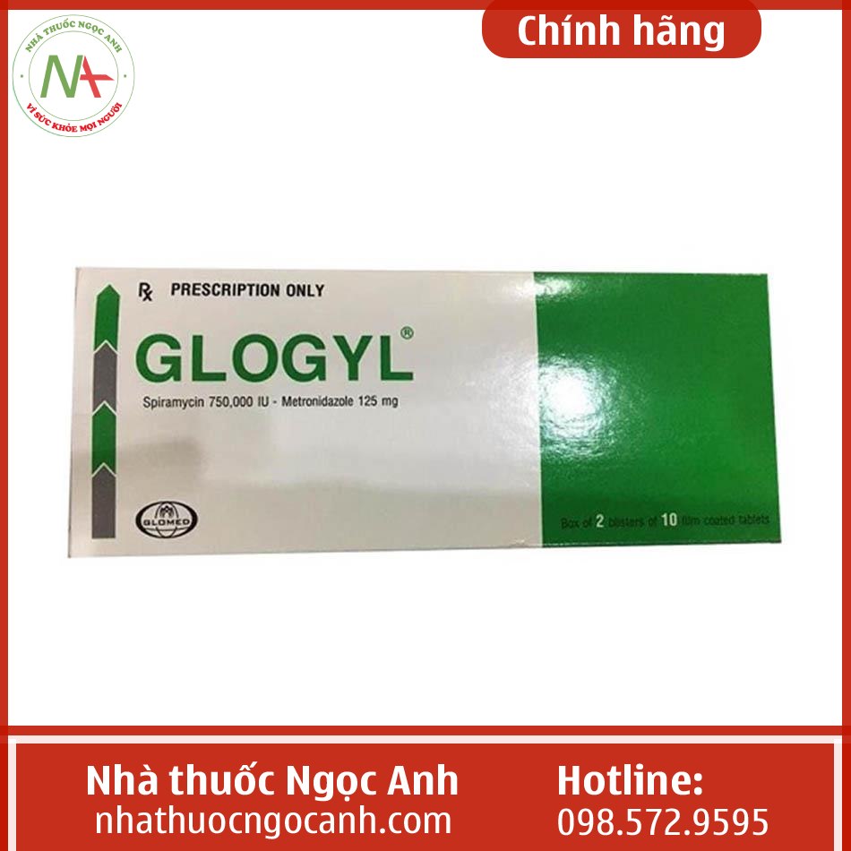 Thuốc Glogyl Glomed có tác dụng gì, mua ở đâu, giá bao nhiêu?