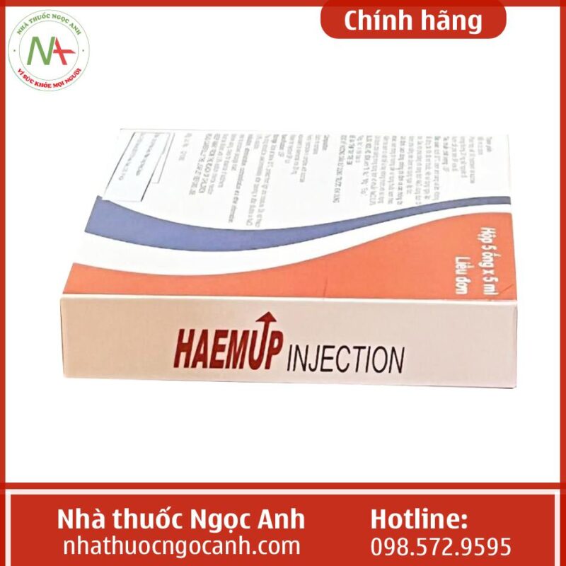 Thuốc HAEM UP injection có tác dụng gì, mua ở đâu, giá bao nhiêu?
